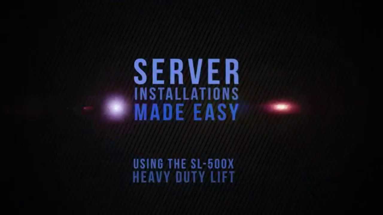 The easiest way to install rack mounted IT equipment Guaranteed! - YouTube