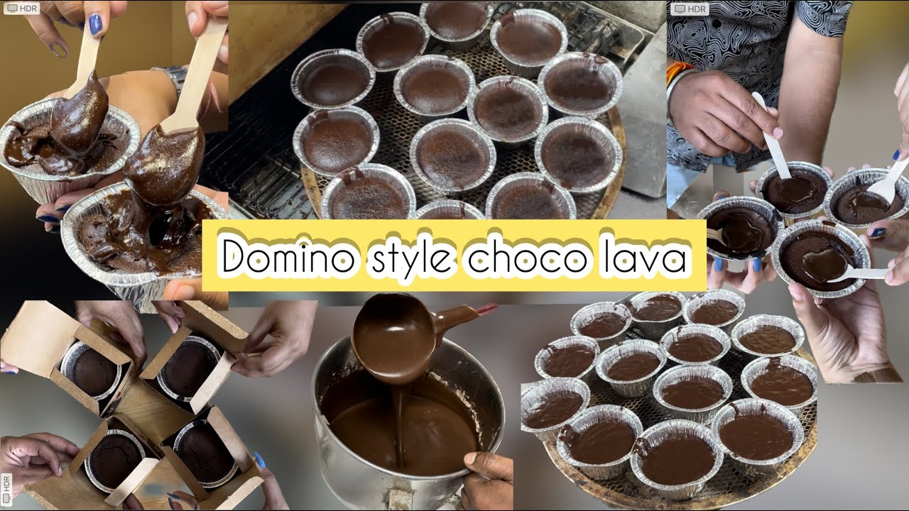 Dominos Style choco Lava Full Making From Stratch - YouTube