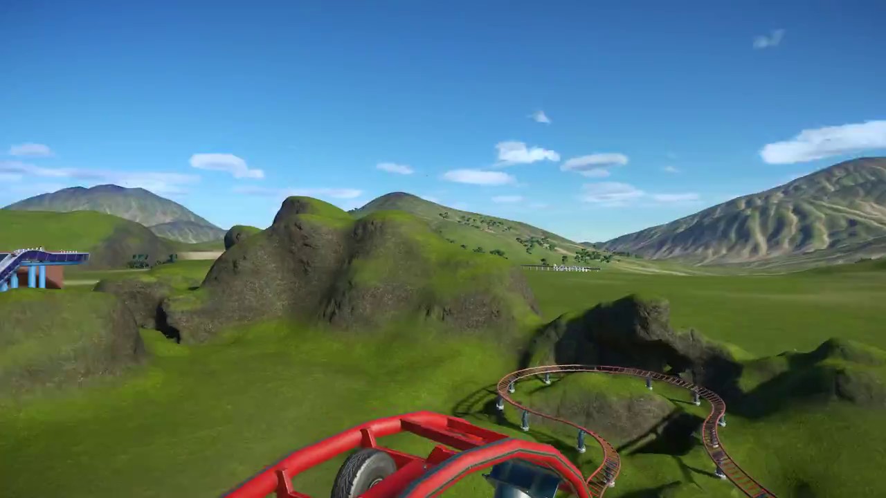RCTW Coaster contest - 'Promises' (a spinning coaster). - YouTube