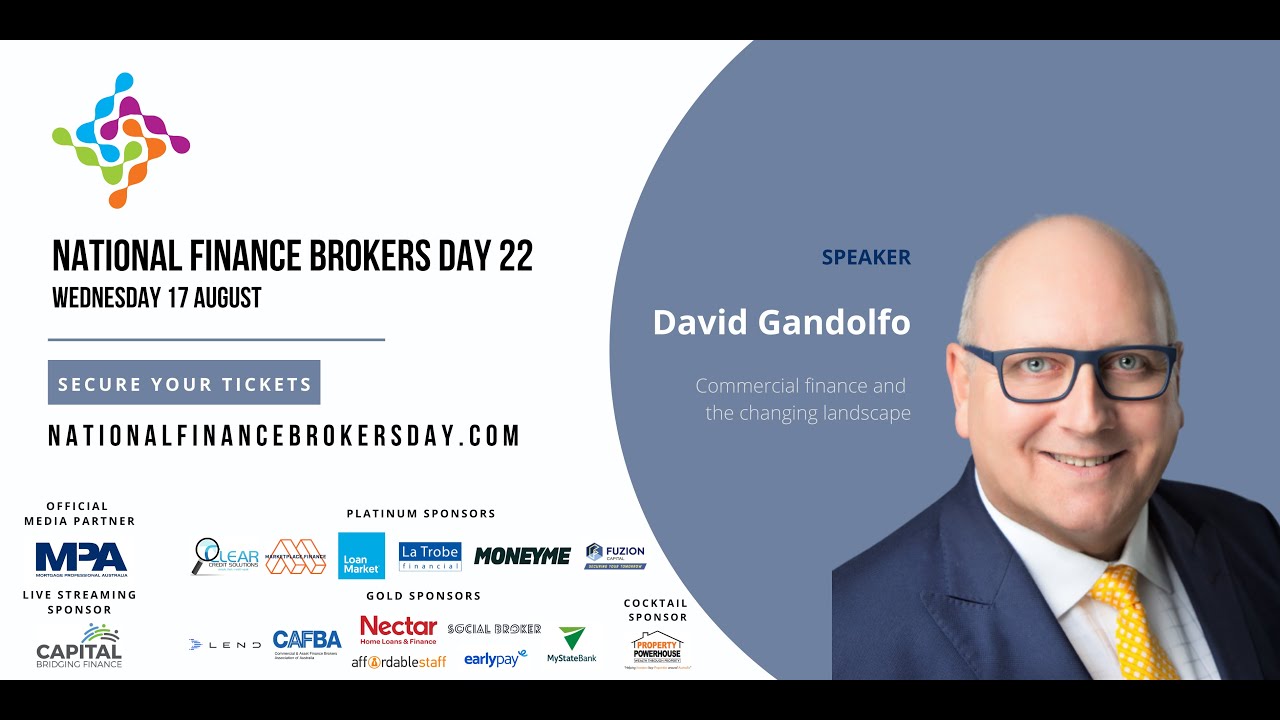 National Finance Brokers Day 2022 - David Gandolfo - YouTube