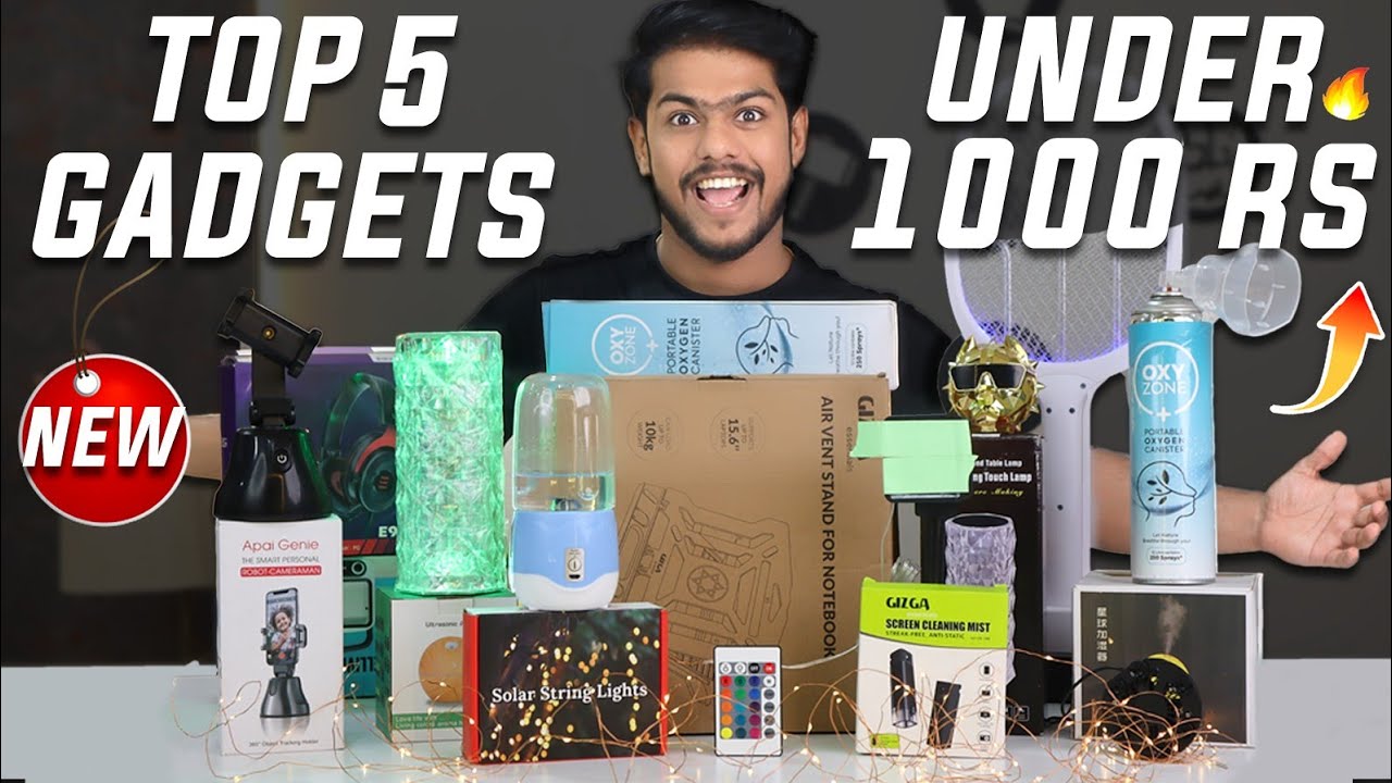 Top 5 Best Smart Gadgets Under 500|🔥Amazon Tech Gadgets Under 500,1000 ...