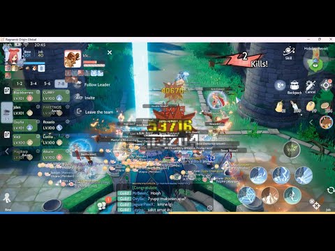 Ragnarok ROO - 100% F2P Sage Mage - Cross Guild Expedition among sharks ...