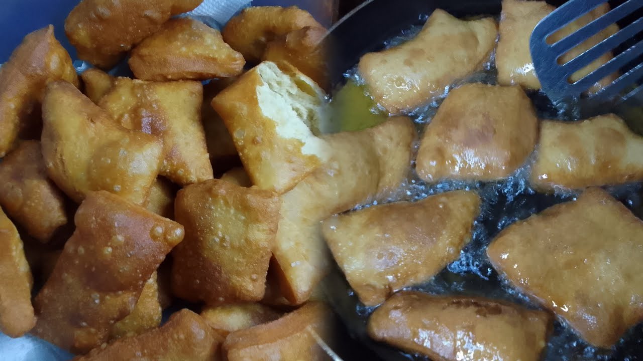 Mandazi tamu sana//delicious breakfast snack for my family. - YouTube