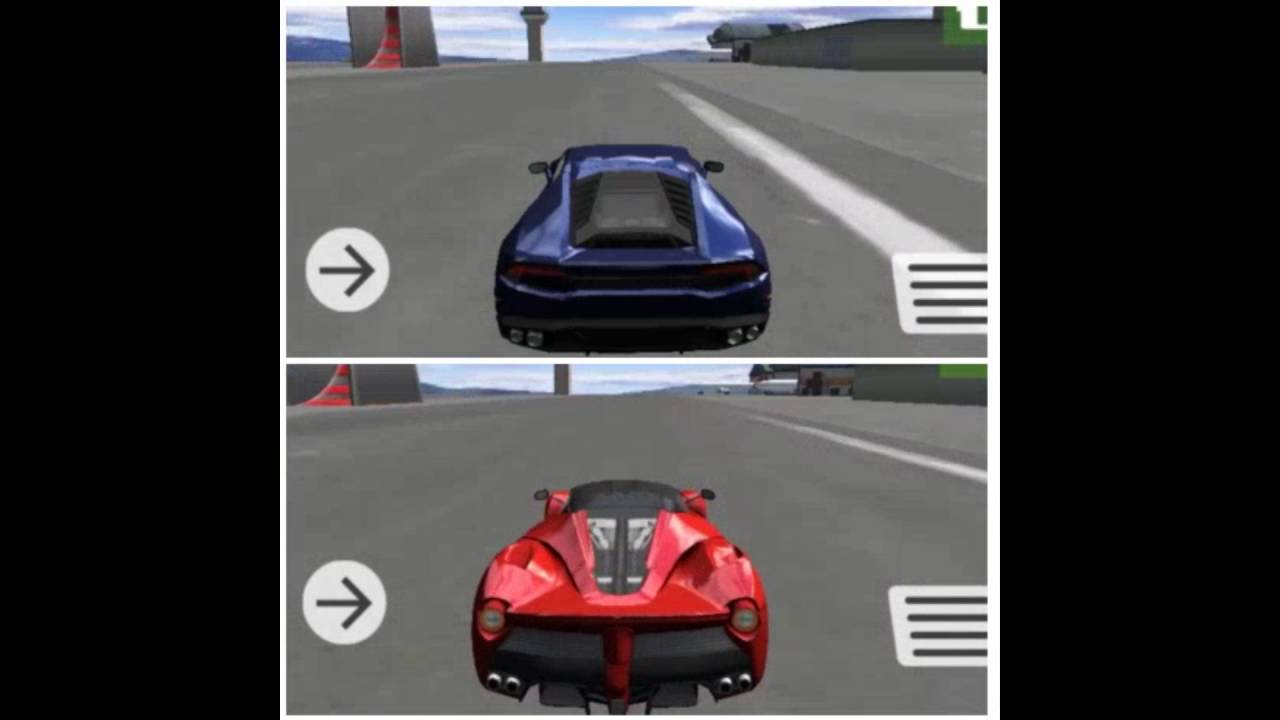 Extreme Car Driving Simulator |LaFerrari vs Lamborghini Huracan| - YouTube