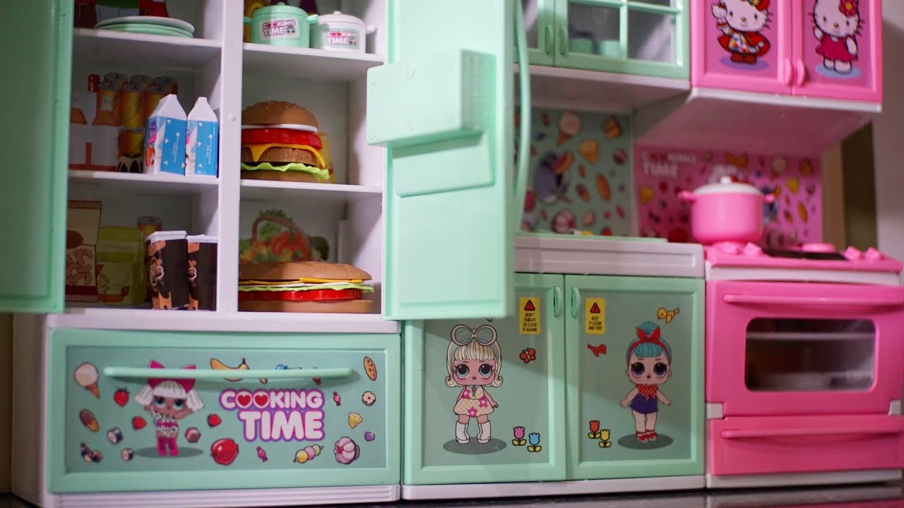 ️ 7 minutes Satisfying with unboxing hello kitty Kitchen set | hello ...