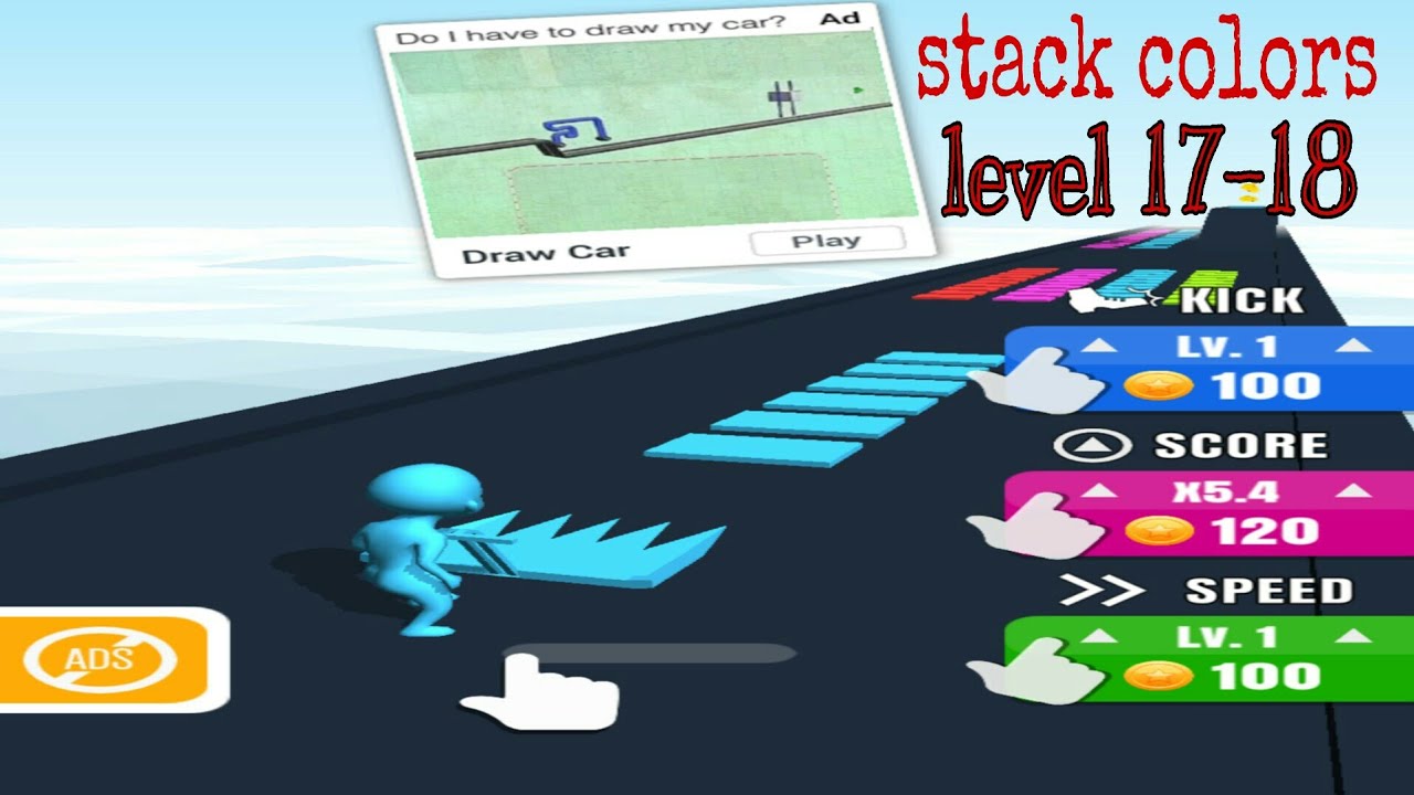 Stack Colors Gameplay Walkthrough Part 1 - YouTube