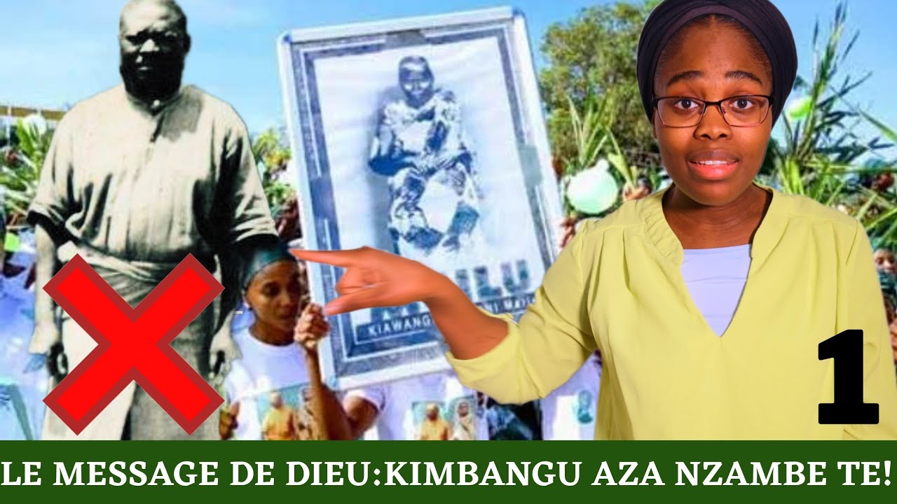 🟥 PARTIE 1: #KIMBANGU AZA#NZAMBE TE! BOBIMA NA #ÉGLISE#KIMBANGUISTE ...