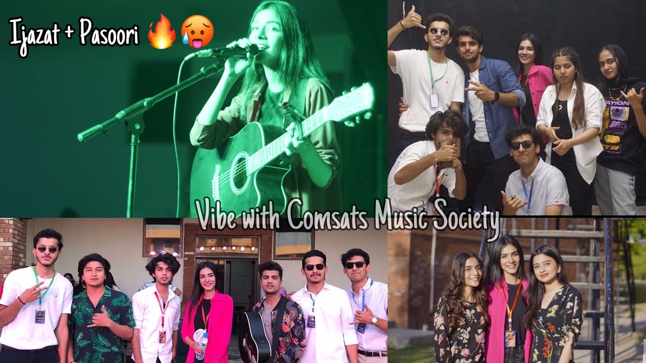 Vibe With CMS || Comsats Music Society || Student Week 2022 || Vlog #3 ...