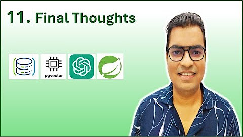 Semantic Search with Spring AI, OpenAI & Vectors Databases - YouTube