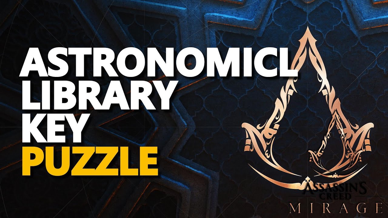 Astronomical Library Key Puzzle Assassin Creed Mirage - YouTube