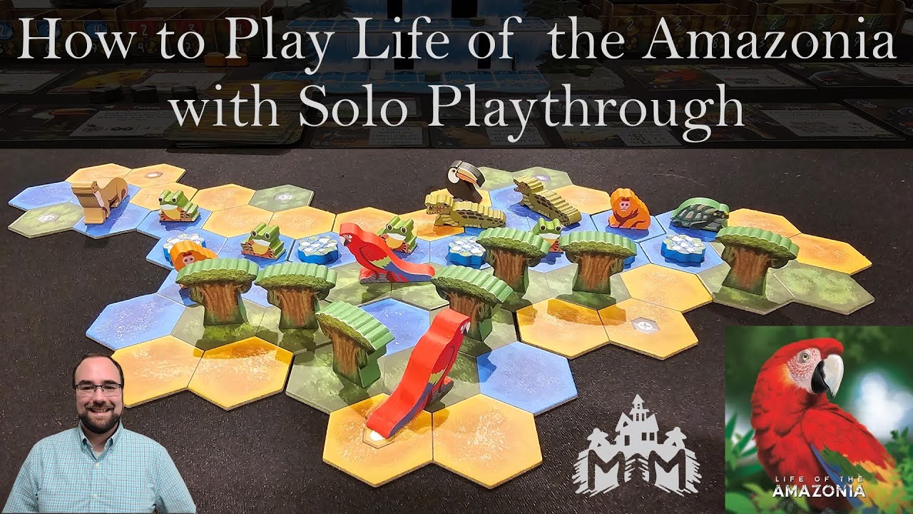 How to Play Life of the Amazonia Solo with Full Playthrough - YouTube