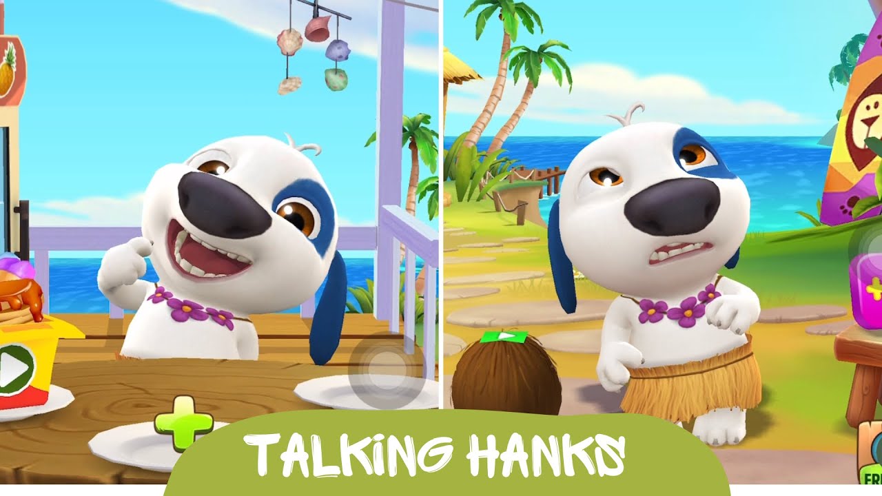 Talking Hanks Gameplay - YouTube