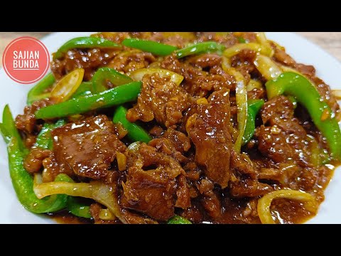 BEEF TERIYAKI ala RESTO, Masakan Daging Sapi Terenak!