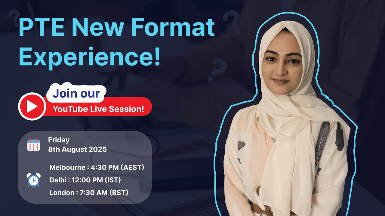 PTE New Exam Format Experience! Live Session + Q&A - YouTube