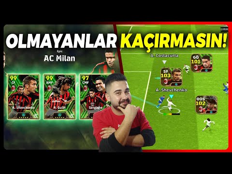 103 SHEVCHENKO ve 102 GULLIT GELMİŞ OLMAYANLAR KAÇIRMASIN! eFootball Mobile 2024