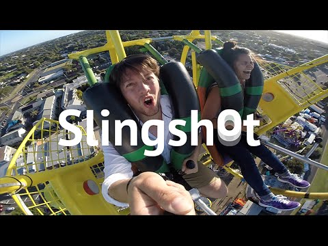 GoPro: Slingshot ride at Rye Beach carnival - YouTube