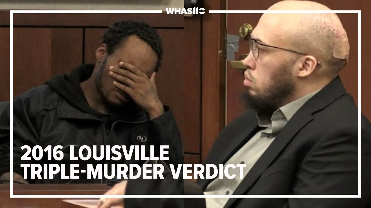 Brice Rhodes found guilty in 2016 triple murder - YouTube