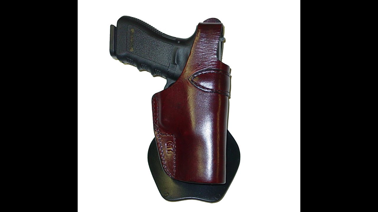 Ted Blocker Holsters: PADDLE HOLSTER - YouTube