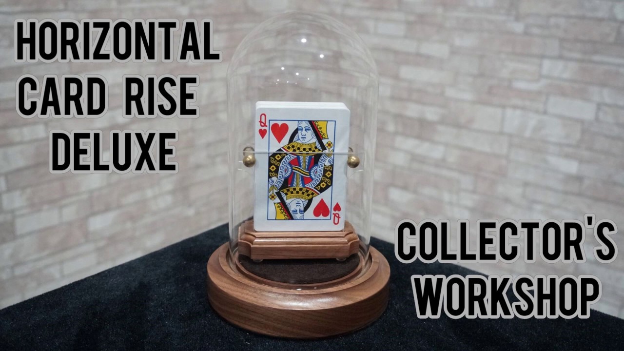 Horizontal Card Rise Deluxe by Collector's Workshop - YouTube