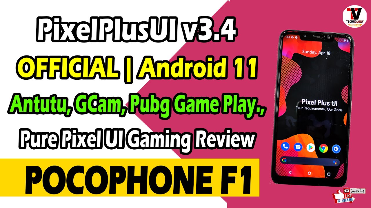 PixelPlusUI v3.4 Onyx Stable OFFICIAL Android 11 for POCO F1 | Pure Pixel OS Gaming Review ...