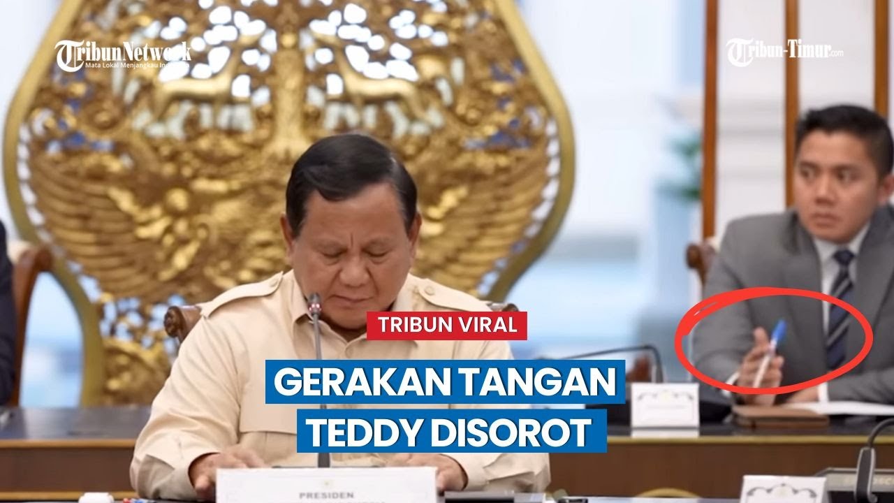 Gerakan Tubuh Teddy saat Diperkenalkan Prabowo ke Konglomerat ...