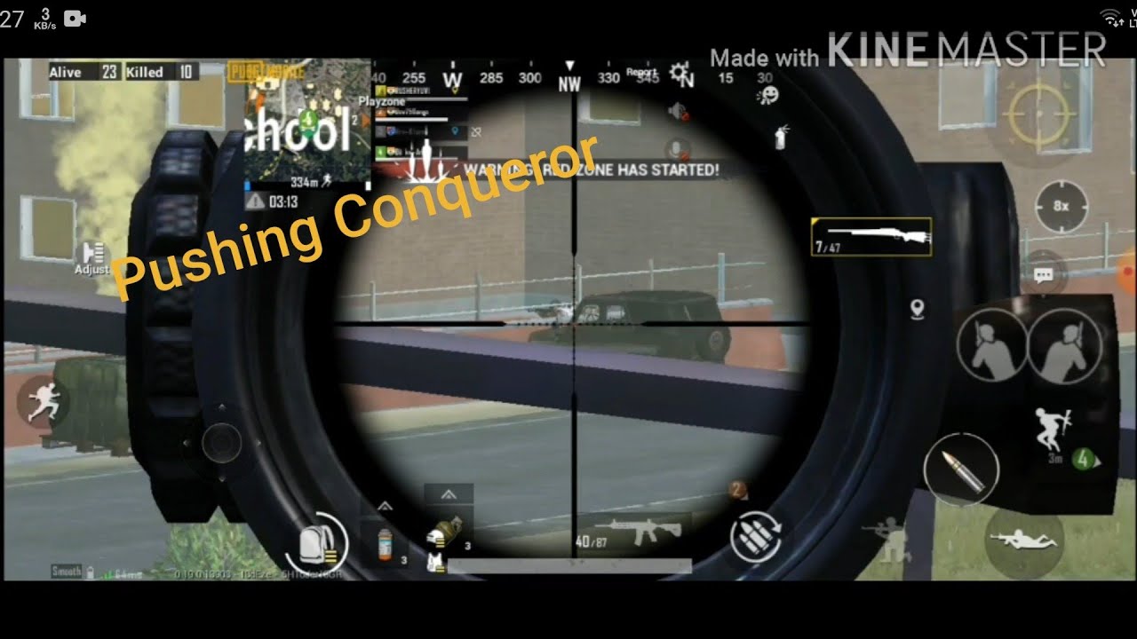 Pushing Conqueror while Playing Rush | Day 1| Rusher Gaming - YouTube