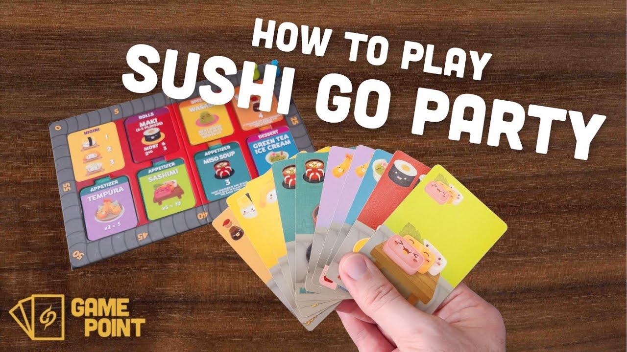 How to Play Sushi Go Party! Complete Game Rules in 6 Minutes + Every ...