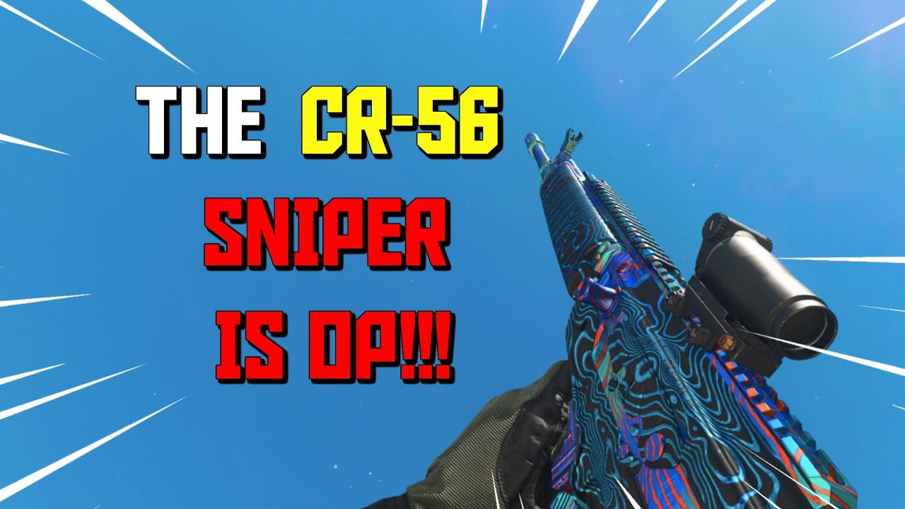 THE CR-56 SNIPER IS OVERPOWERED AF - 1-SHOT KILLS... LITERALLY - YouTube