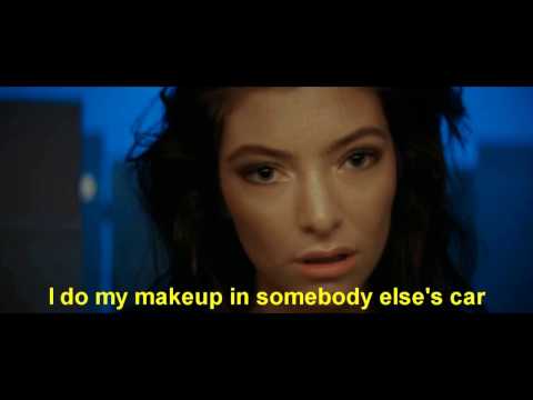 Green Light Lorde Karaoke Instrumental MALE