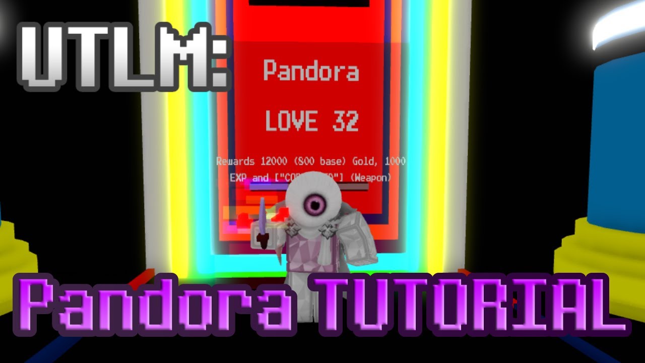 Undertale Legacy Mania: PANDORA TUTORIAL - YouTube