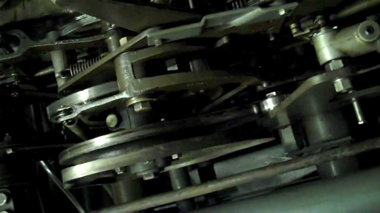 Brunswick A2 Pinsetter - Rake Drive Mechanisms - YouTube