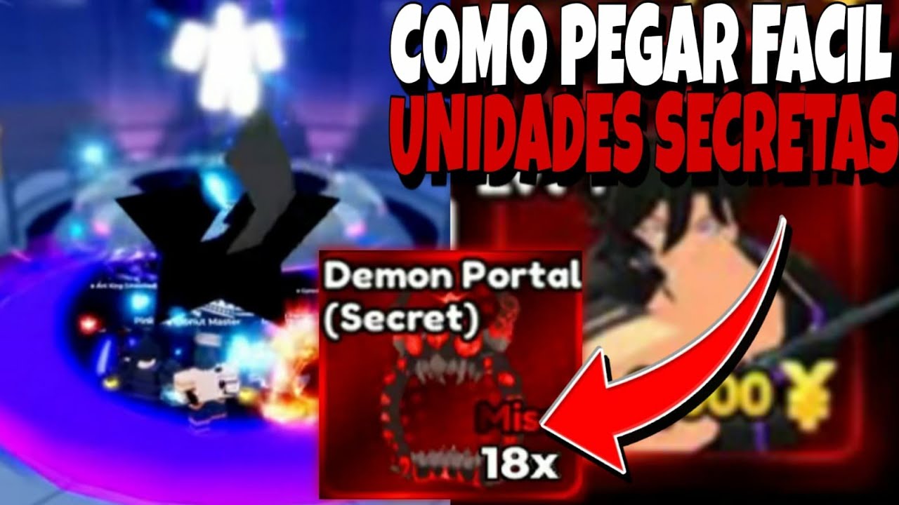 COMO PEGAR UNIDADE SECRETA FÁCIL NO ANIME DEFENDERS!! - Roblox - YouTube