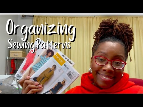 Organize Sewing Patterns With Me - YouTube