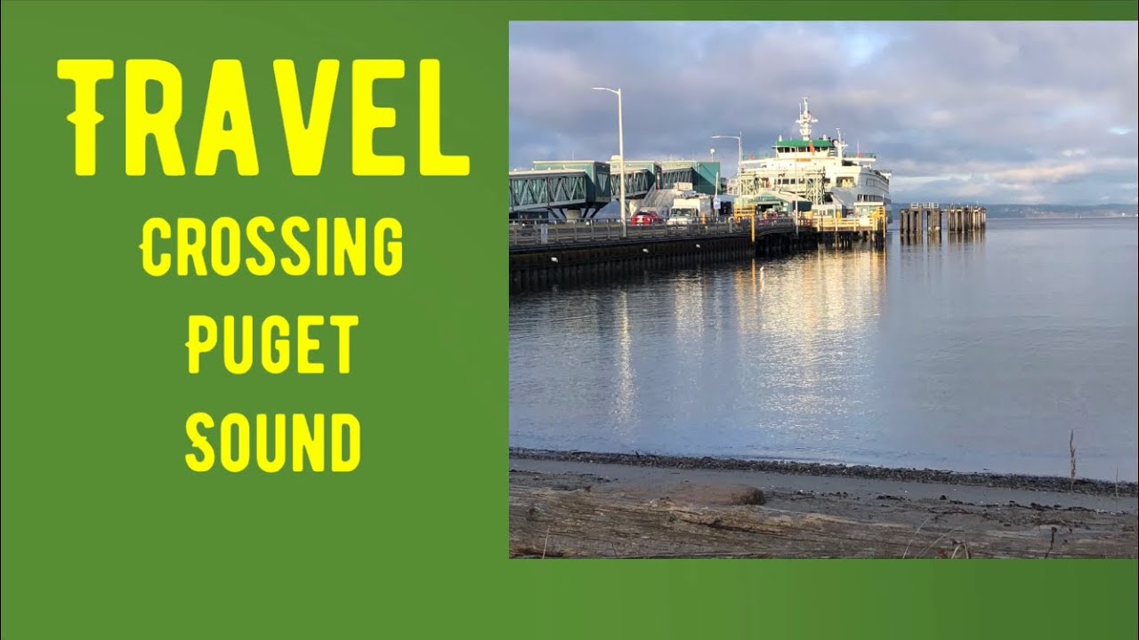 Crossing Puget Sound on Washington State Jumbo Mark II class Ferry “M/V ...