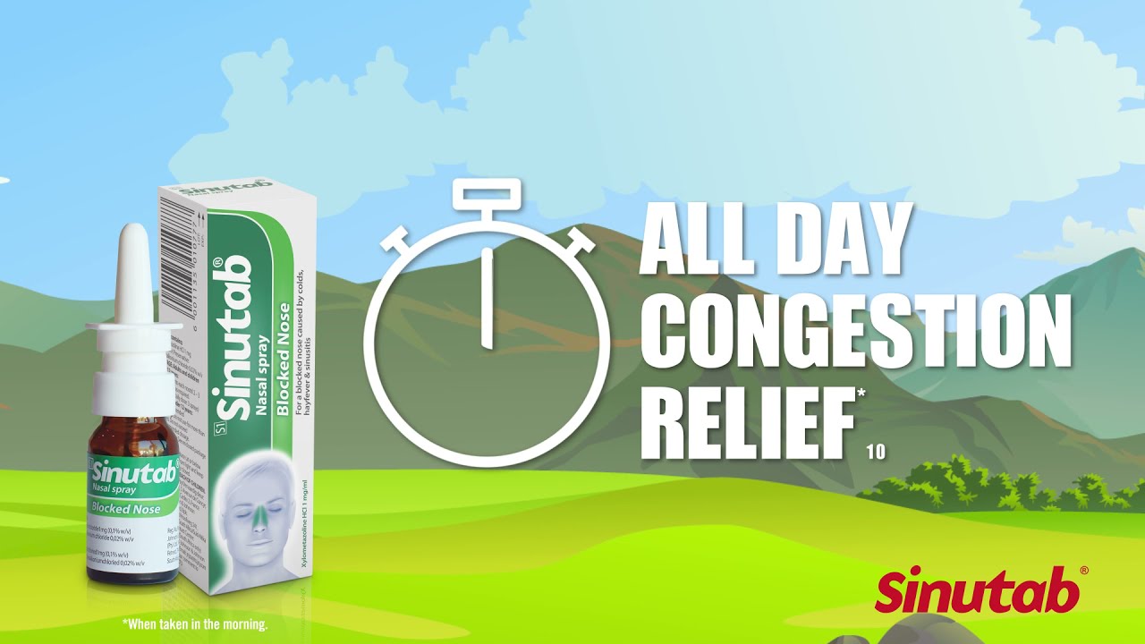Get All Day Allergy Symptom Relief with Sinutab - YouTube