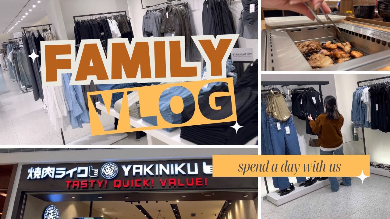Family Vlog: Shopping and more 💖 - YouTube