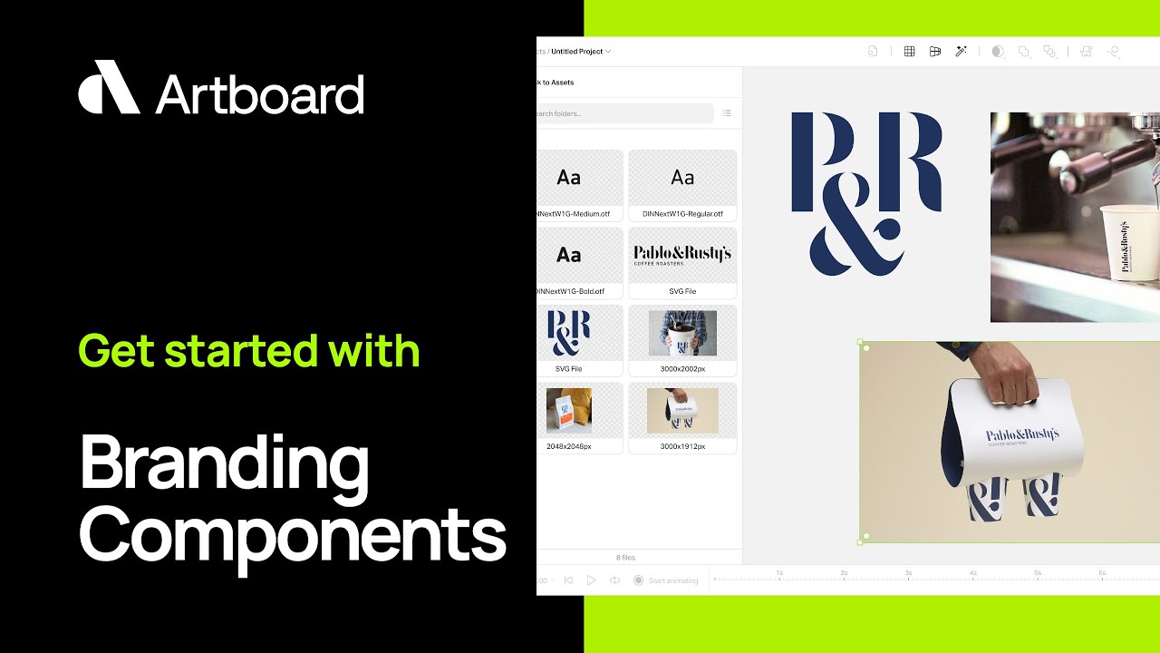 Branding components feature - Artboard Studio - YouTube