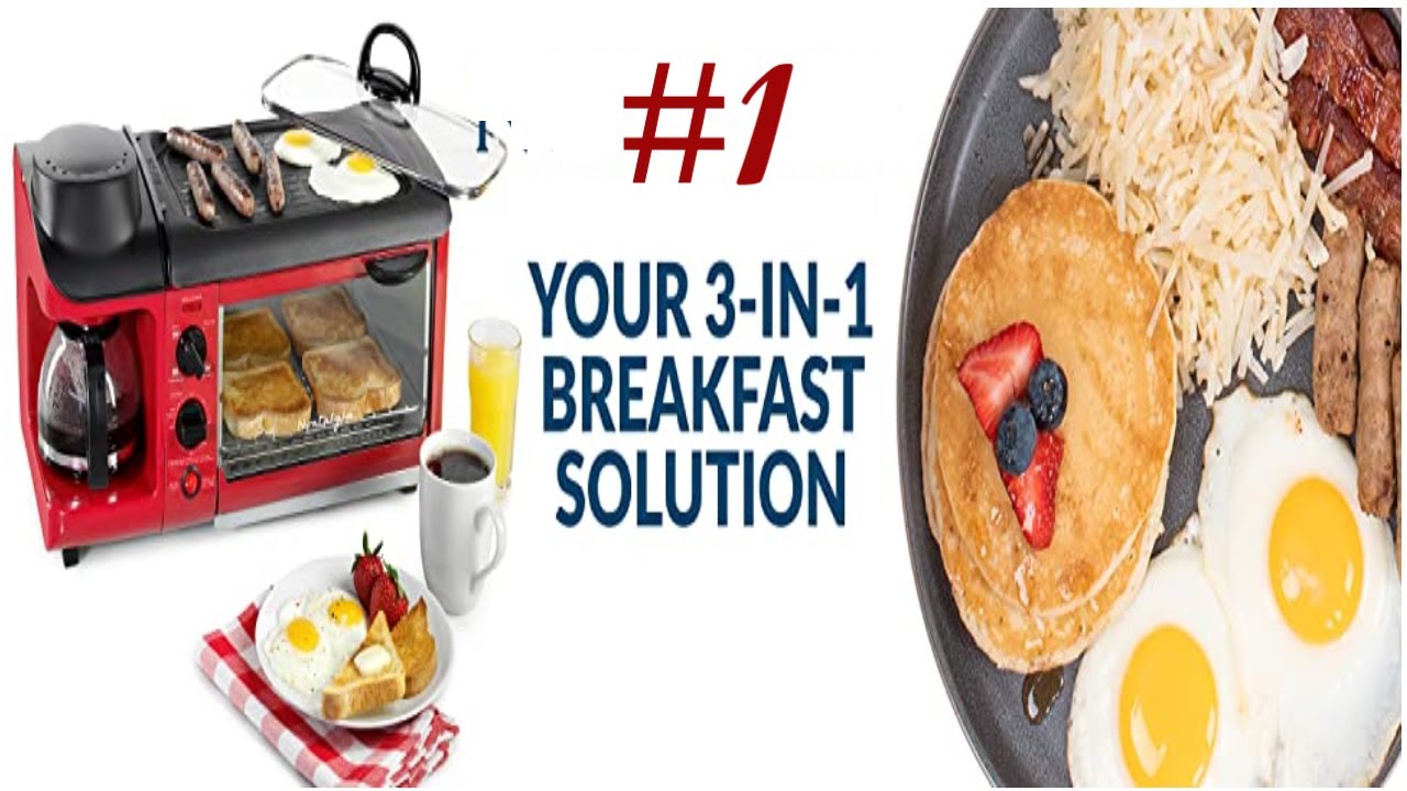 #3-in-1 Family Size Multi-Function, breakfast station- a complete ...