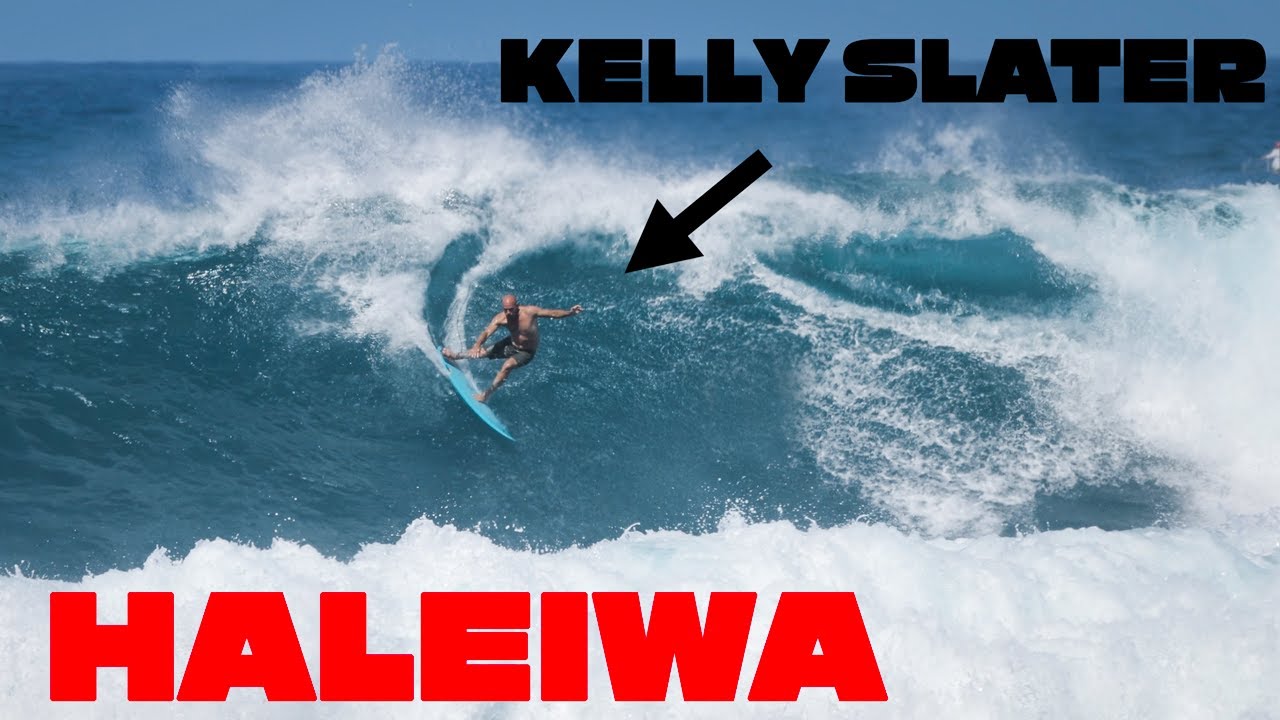 Kelly Slater And Friends Surfing At Haleiwa (4K Raw) - YouTube