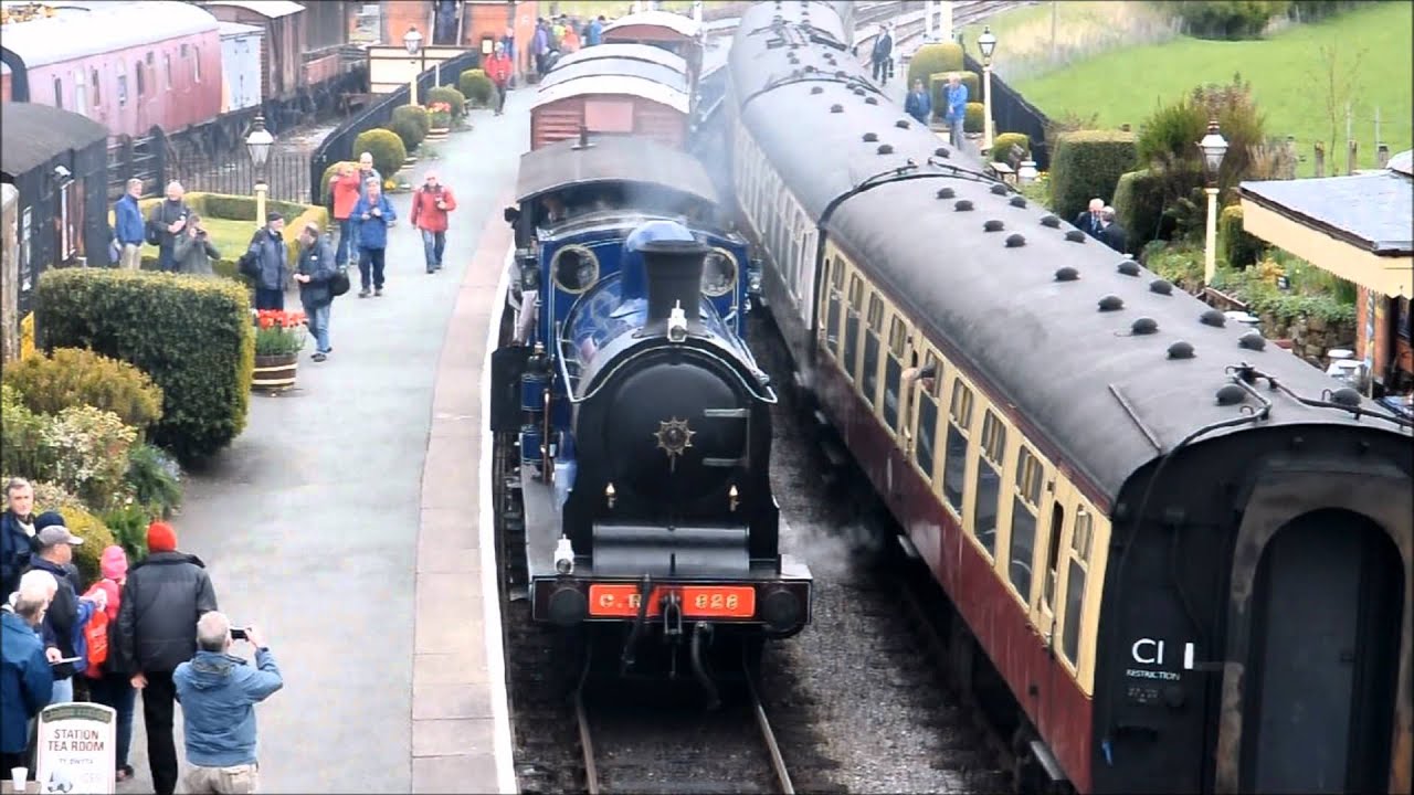 Caledonian 828 at Steel, Steam and Stars 3, 28th April 2012. - YouTube