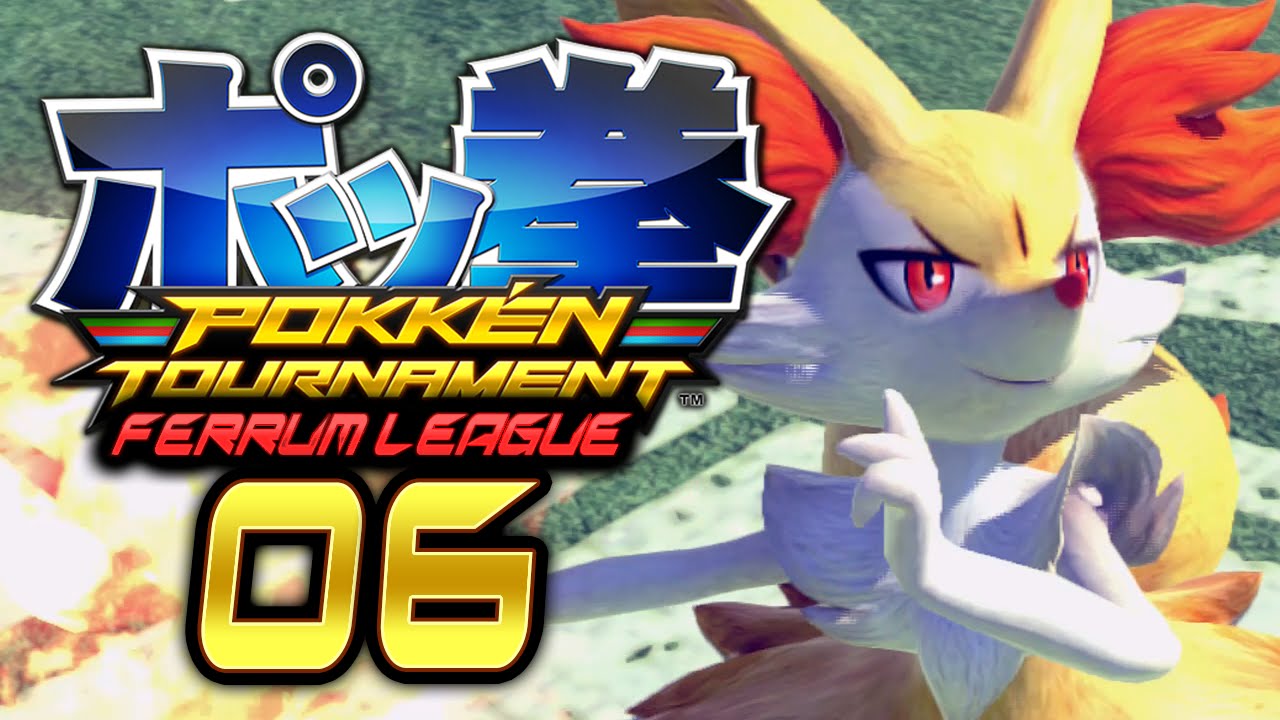 Pokkén Tournament | Ferrum League Episode 6 - Red League Master! - YouTube