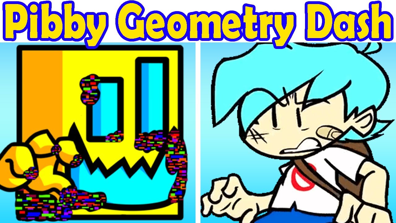 Friday Night Funkin' VS Pibby Geometry Dash WEEK (Come Learn With Pibby ...
