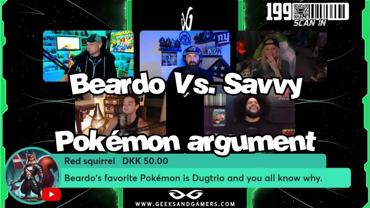 Beardo Vs. Savvy (Pokémon argument) - G&G Highlights - YouTube