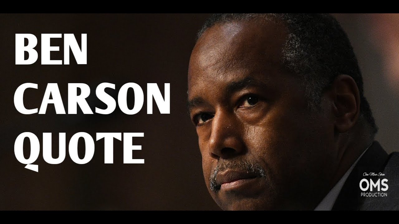 DR. BEN CARSON INSPIRATIONAL QUOTES (KUTIPAN INSPIRATIF DR. BEN CARSON ...