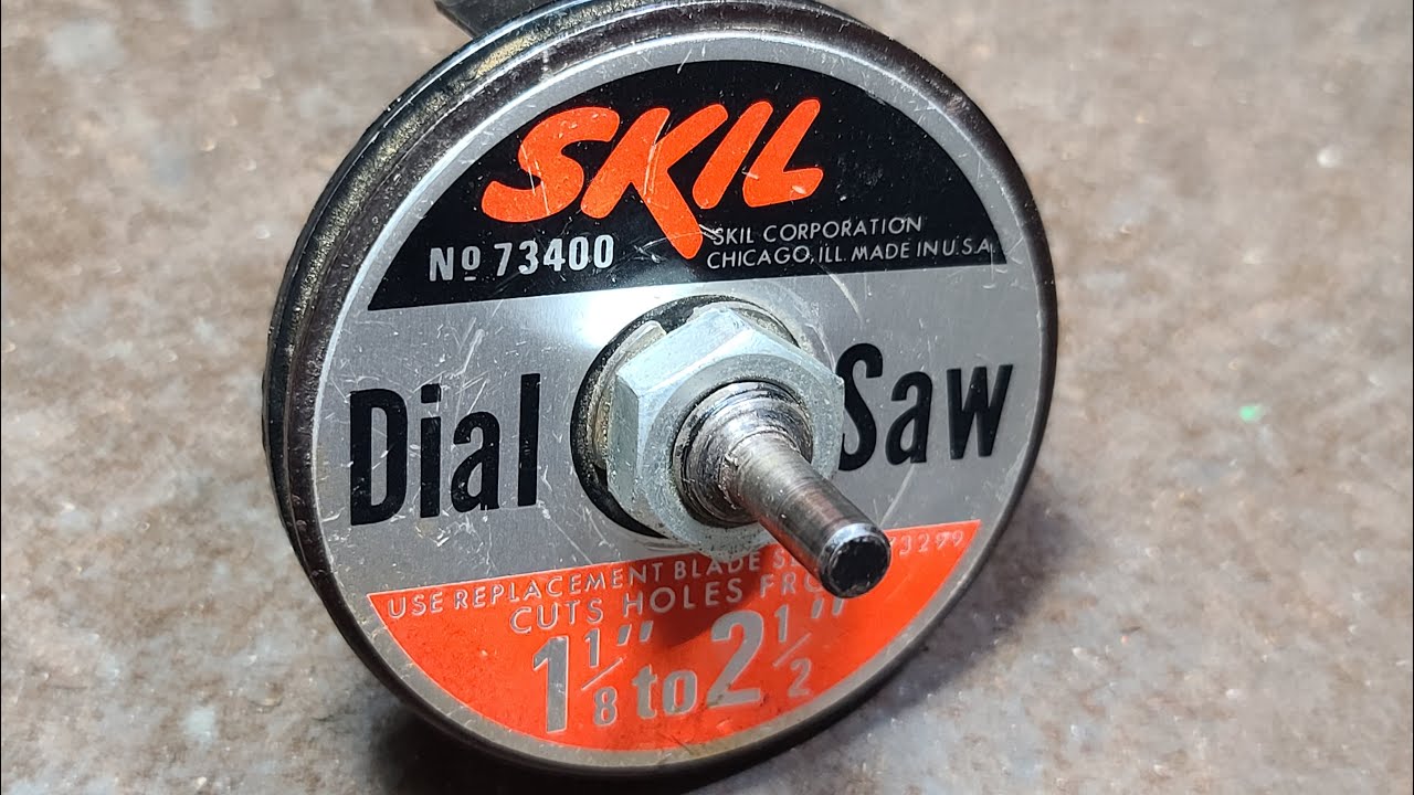 Skil USA Dial Adjustable Universal Hole Saw Review - YouTube