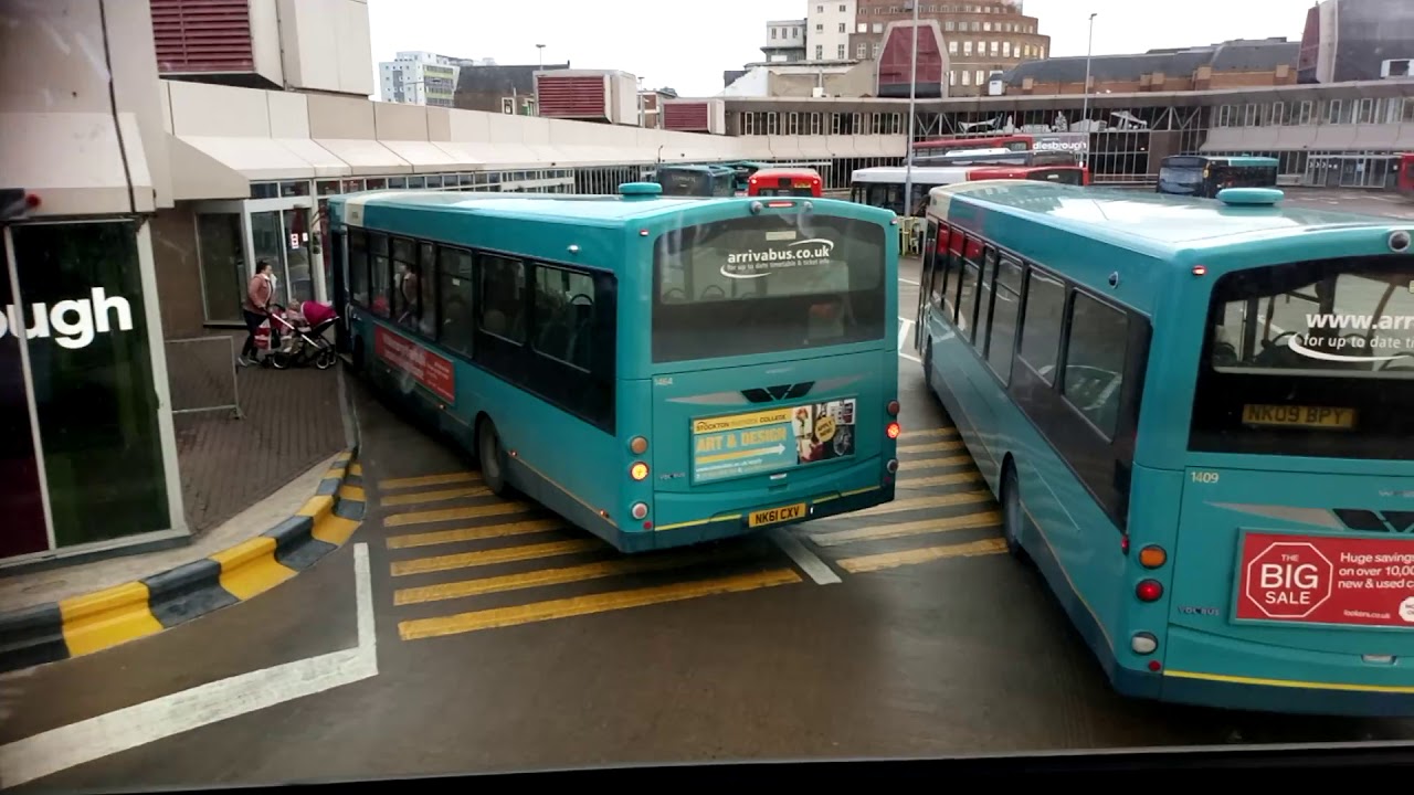 Arriva Redcar is vdl gemini 7609 NK59DMO on the 62 to Middlesbrough ...