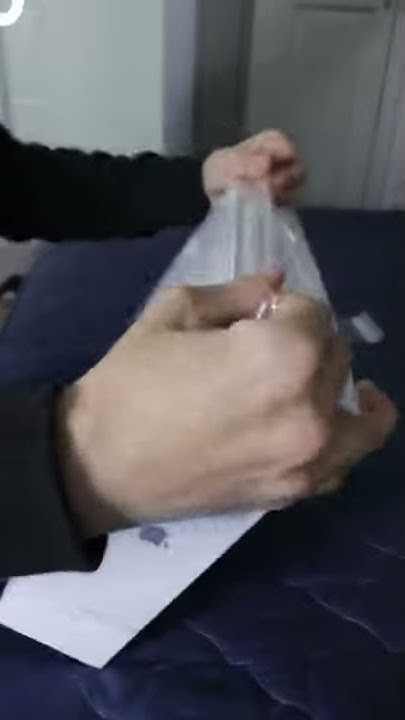 short unboxing macbook air m1 asmr - YouTube