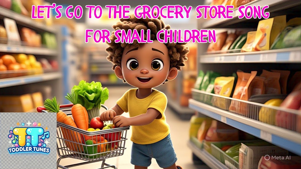 Let's Go to the Grocery Store | Song for Small Children - YouTube