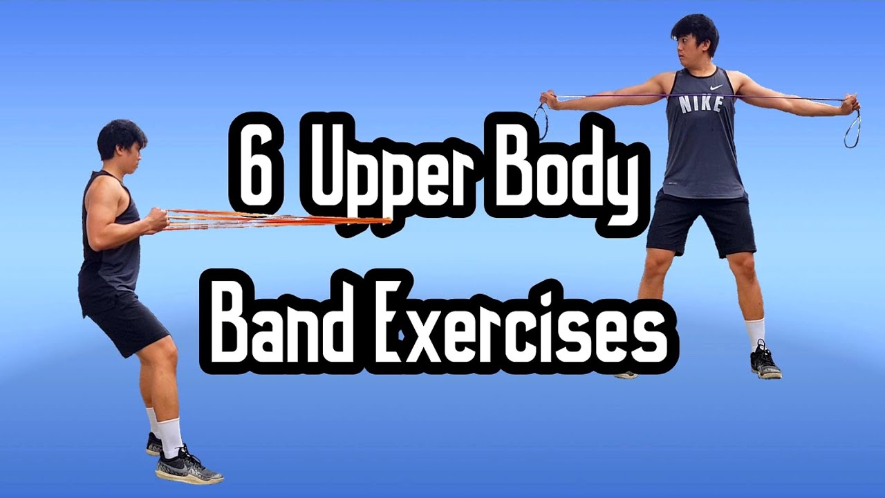 Upper Body Band Exercises | Home Workout | Resistance Band - YouTube