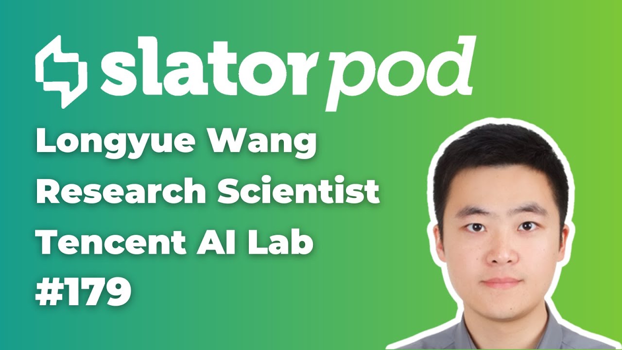 # 179 New Trends in Machine Translation with Large Language Models by Longyue Wang - YouTube
